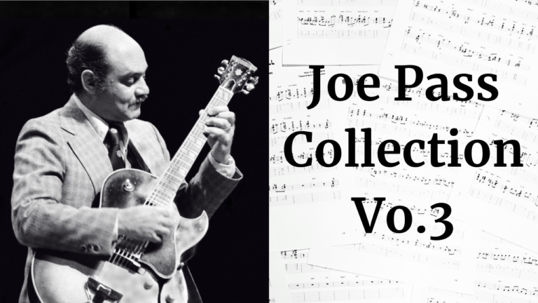 “Joe Pass” Collection Vol.3 (12 Transcriptions) – François Leduc Online ...