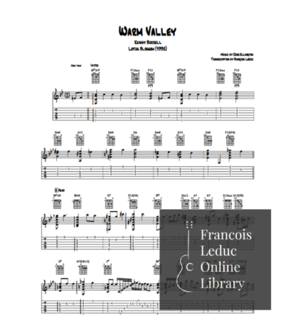 Kenny Burrell – Warm Valley – François Leduc Online Library